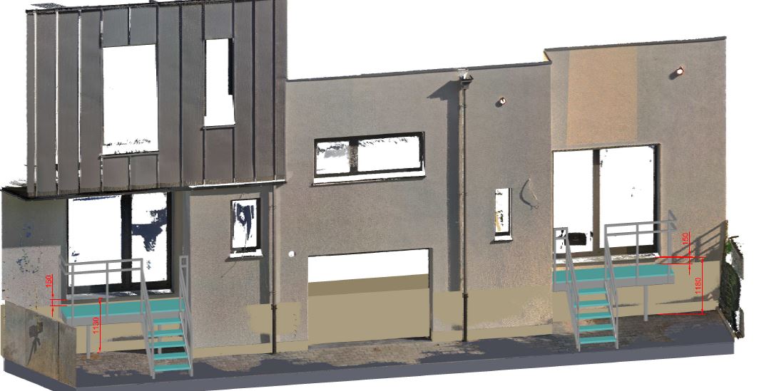 Escalier terrasse | SJC3D